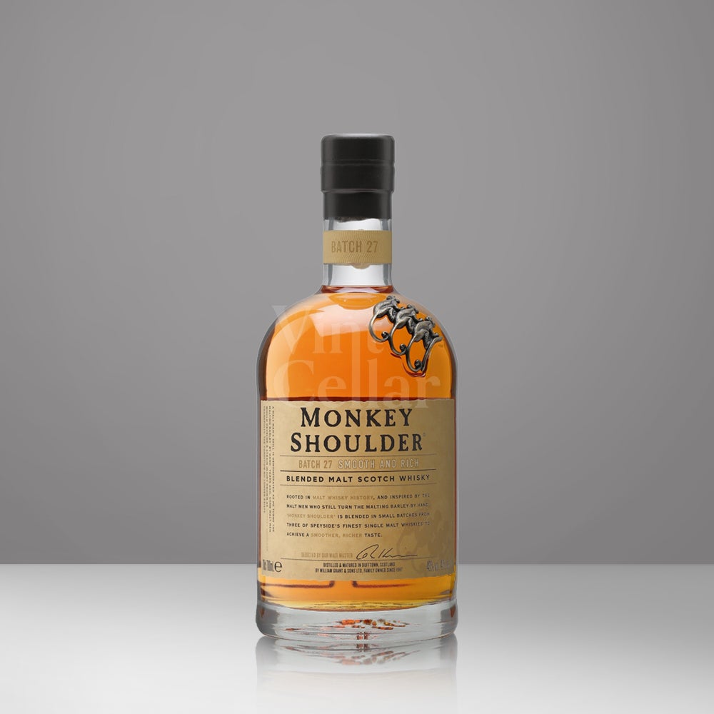 Monkey Shoulder Blended Malt Scotch Whisky (Batch 27) – VintCellar